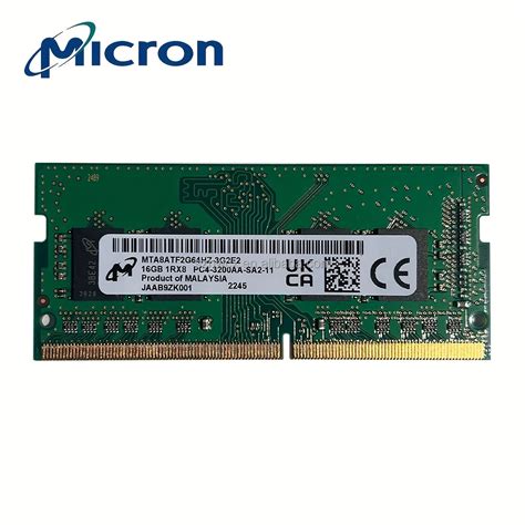 Micron Ddr4 8gb Sodimm Ram Laptop Memory 2133mhz 2400mhz 2666mhz 12v Pc4 For Notebook Buy