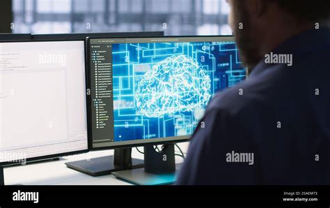 Machine Learning Expert In Ai Server Room Developing Disaster Recovery
