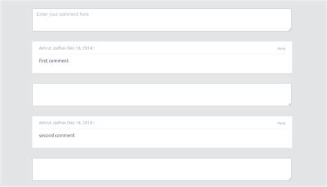 Javascript Commenting And Reply Textbox For Particular Post Stack