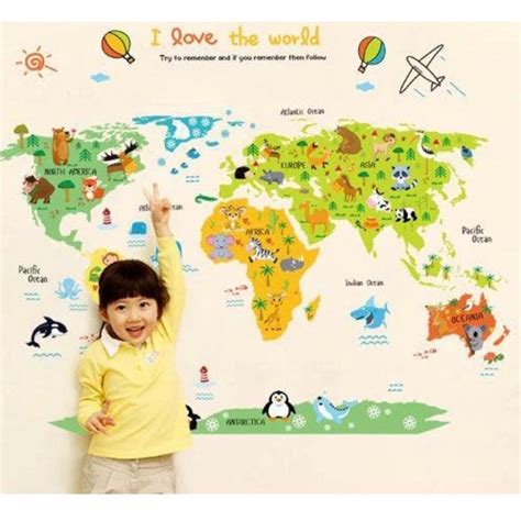 Jual Sticker Dinding Map Meth Sticker Map Shopee Indonesia