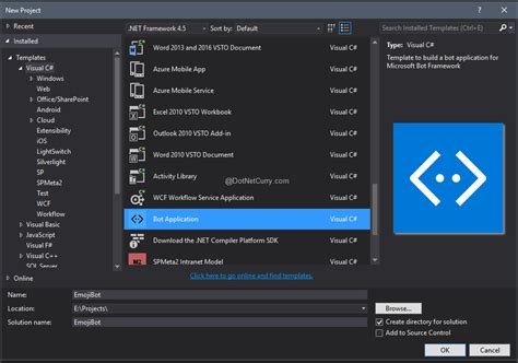 simple intelligent bot using microsoft bot framework and cognitive services dotnetcurry