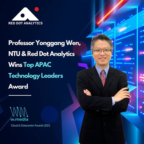Red Dot Analytics On Linkedin Singapore Datacenters Awards Technology Leader Wmedia