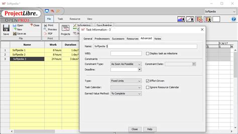 projectlibre download softpedia