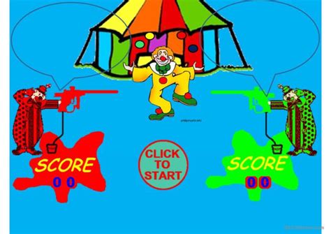 Clown Math Games