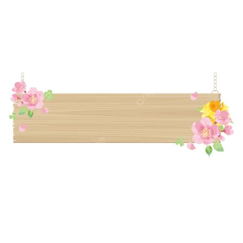 Gambar Perbatasan Kayu Persegi Panjang Kayu Bingkai Menanam Png Dan Vektor Dengan Background