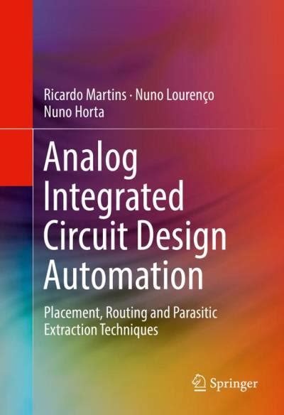 Analog Integrated Circuit Design Automation Relié Martins Ricardo Achat Livre Ou Ebook Fnac
