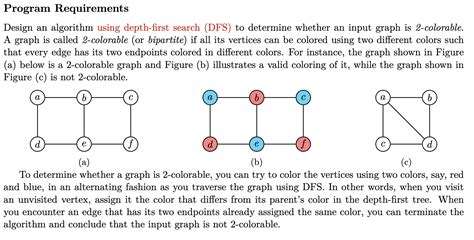 Solved Program Requirements Design An Algorithm Using