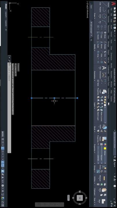 Autocad Practice Drawing Tutorial Jpcadtutorials Autocad Engineering Autocaddrawing Shorts