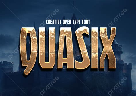Quasix Font And Text Generator Pngtree