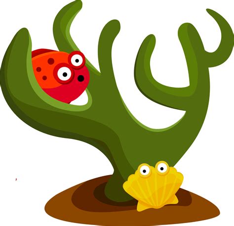 Рисунок водоросли для детей - фото и картинки abrakadabra.fun