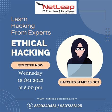 Netleap It Training And Solutions On Linkedin Ethicalhacking