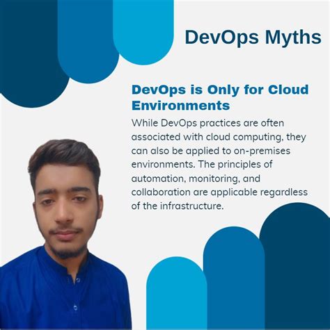 M Abdullah Mudassar On Linkedin Debunking Devops Myths Devops Is Only For Cloud Environments