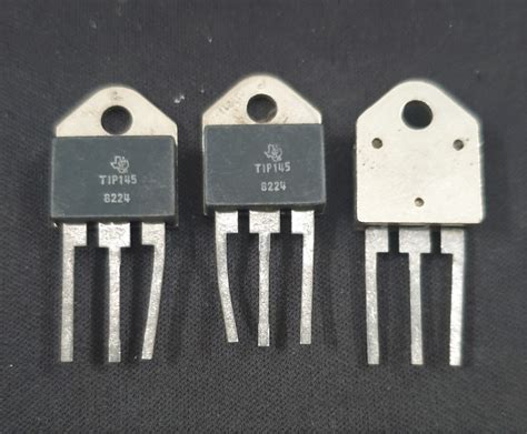 Transistor Tip145 Tip 145 Pnp Darlington Bipolar Power 60v 10a Lazada