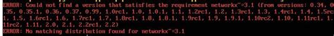 is the version of networkx ~ 3 1 in requirements txt correct · issue