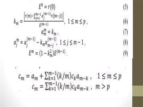 Linear Predictive Coding Pptx