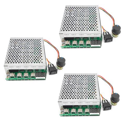 X DC V A W Motor Speed Controller Reversible PWM Control Forward And Reverse