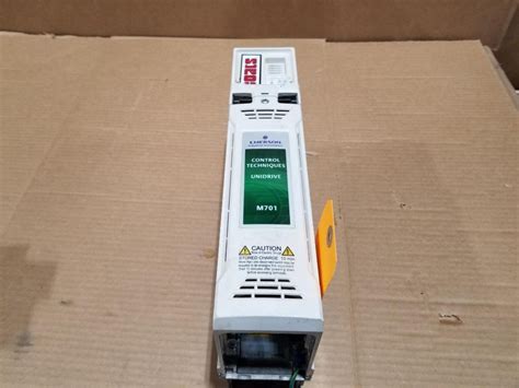 Emerson Control Techniques Unidrive M701 P N M701 032 00106 For A 15 Fee This Lot Can Be Prep