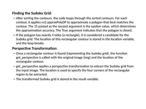 Sudoku Solver Using Convolutional Neural Networkspptx