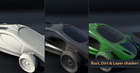 Rust Dust And Layers Shader Pack This Is A Pack Of Shaders That