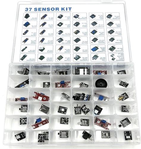 Itronify 37 In 1 Sensor Kit Sensoren En Modules Voor Arduino Raspberry Pi Esp32 Bol