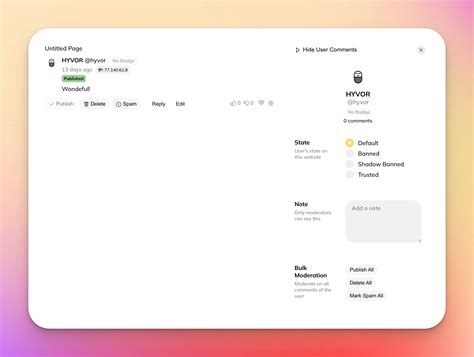 Hyvor Talk Version Release