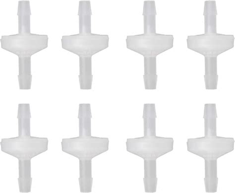 Mudder 4 Packs Check Valve 1 4 Inch 6mm Pvdf Wear