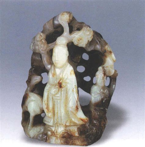 灵芝仙人纹纽 玉器收藏 图片