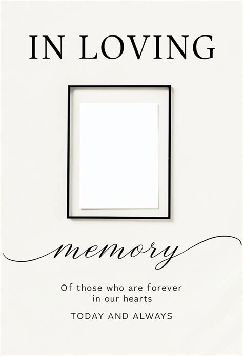 Free And Customizeable In Loving Memory Templates Playground