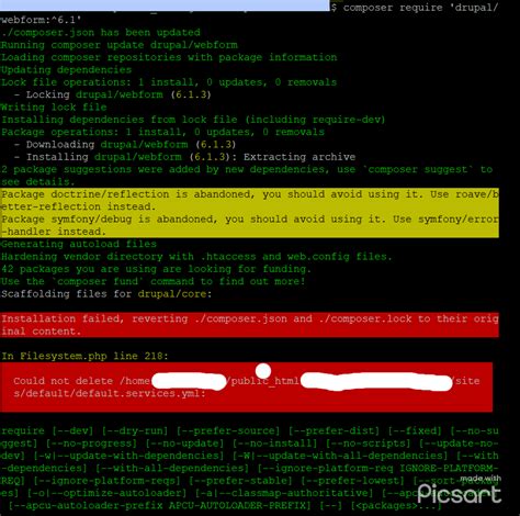 Cant Install Any Modules With Composer But Updating Core Works Do You