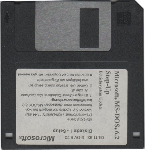 Microsoft Windows Ms Dos 62 Disk 1 Microsoft Free Download Borrow