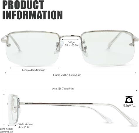The Fresh Minimalist Small Rectangular Sunglasses Clear Eyewear