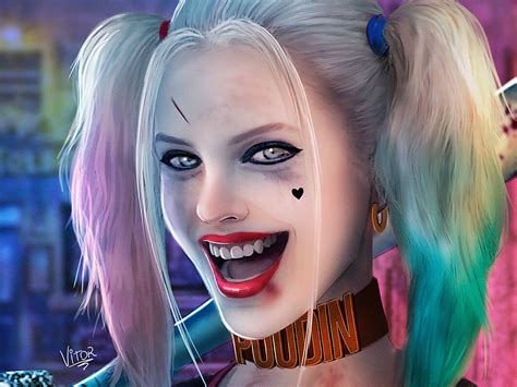 1400x1050 Harley Quinn Smile Art Wallpaper1400x1050 Resolution Hd 4k