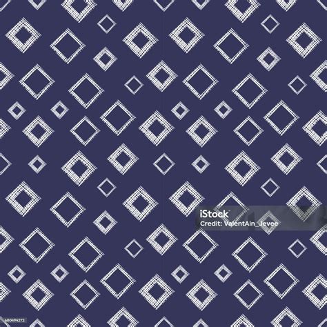 마름모 정사각형으로 원활한 벡터 기하학 패턴입니다 손 끝 없는 배경 질감된 기하학적 그림 그려 포장 웹 배경 벽지 파스텔 그래픽 일러스트 템플릿 낙서 드로잉에 대한 스톡