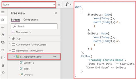 How To Filter Power Apps Gallery By Month And Date Range 2025