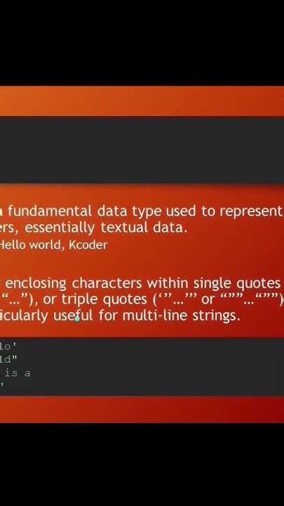 Python String Explained In Hindi Under 1 Minute Python String