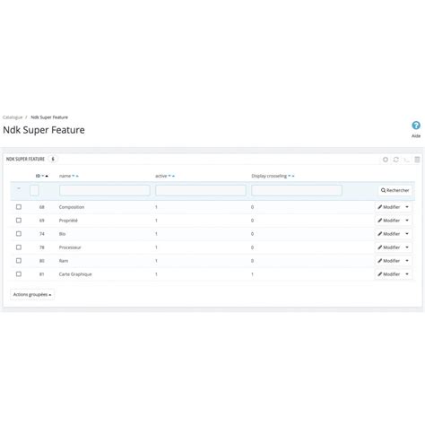 Module Prestashop Super Features