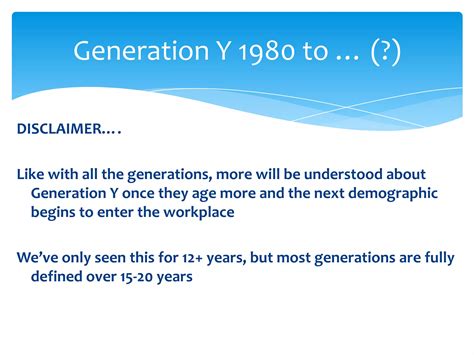 Understanding Generational Differences Pptx