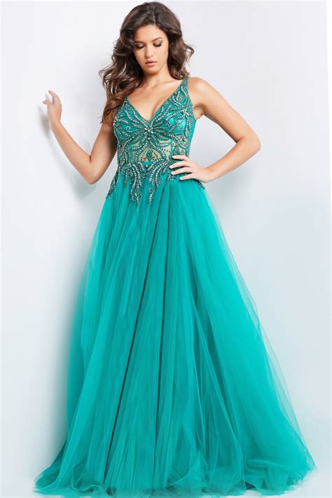 Emerald Jovani 23962 Long Formal Evening Prom Dress Prom Dresses And Gowns