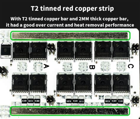 Makerbase Vesc 75200 V2 84v 200a High Current With Alu Pcb Based On