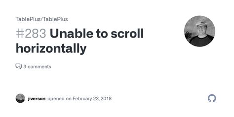 Unable To Scroll Horizontally Issue Tableplus Tableplus Github