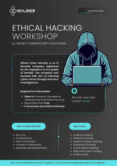 Join Wilses Cybersecurity Workshop On Ethical Hacking Wilses Cyber
