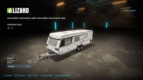 Caravan Eriba FS22 KingMods