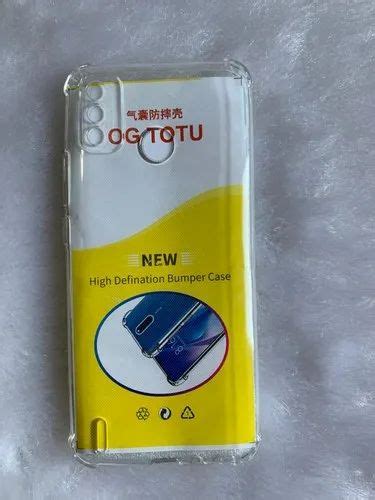 Plastic Tecno Spark Go Transparent Phone Cover For Protect Mobile Size Inch At Rs