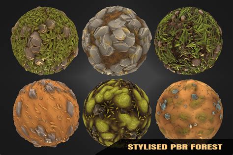 Stylized Forest Ground Pbr Materials 2d Textures And Materials Unity Stylized Forest Ground Pbr Materials 2d Textures And Materials Unity
