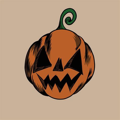 Halloween Mask Vector Illustration Made Especially For Advertising