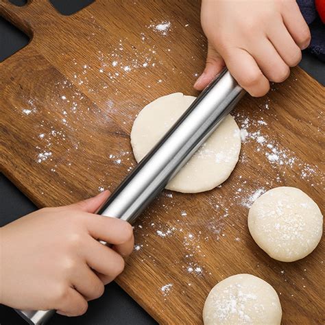 베이킹팜 스텐 밀대 22cm 베이킹 반죽 밀가루 면발 위시버킷