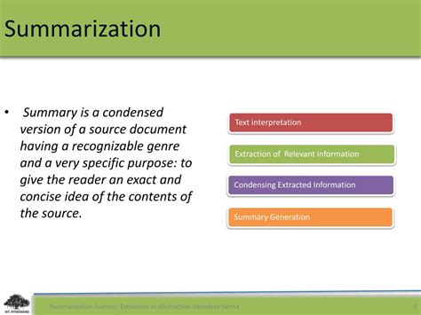 Ppt A Summarization Journey … From Extraction To Abstraction Powerpoint Presentation Id 1873211