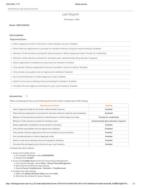 Enforce User Account Control Pdf Computer Science Software