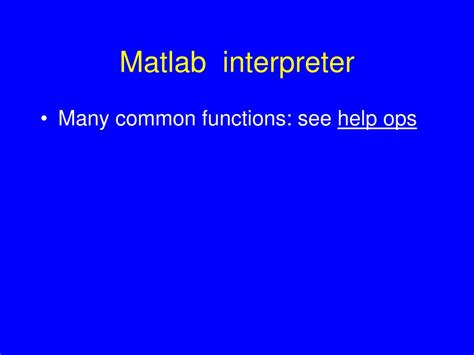 PPT Matlab Tutorial And Linear Algebra Review PowerPoint Presentation ID 5481128
