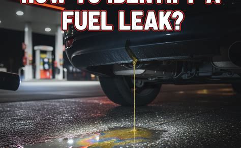 How To Detect A Fuel Leak In A Vehicle ~ Ford Faults And Repairs